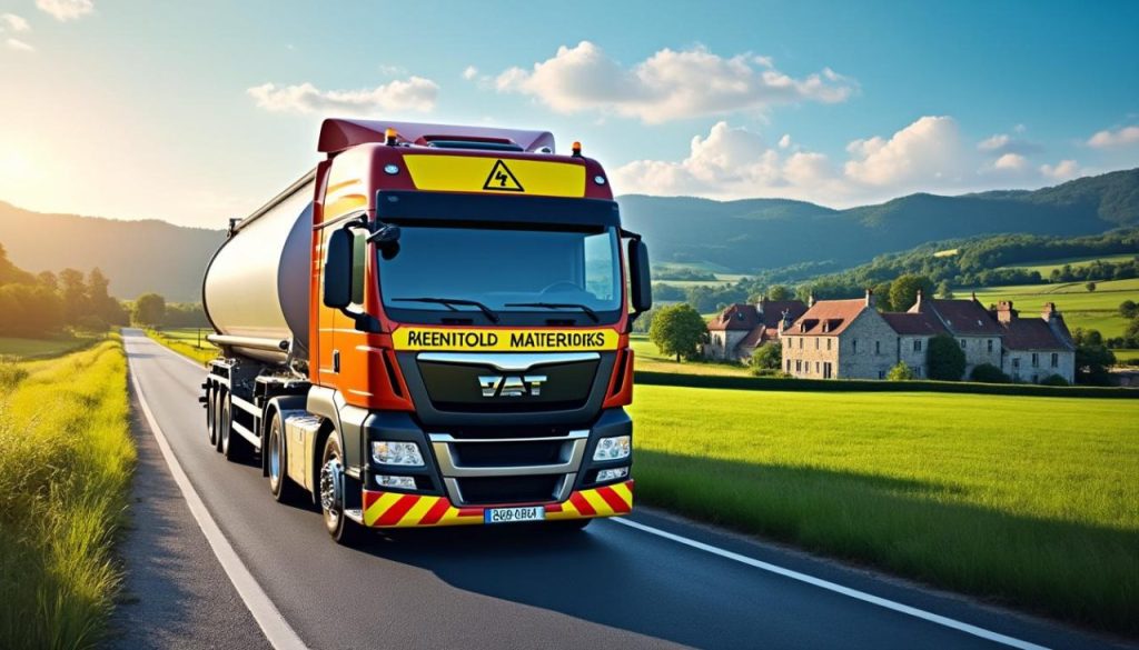 Transport routier de matières dangereuses en France : enjeux et procédures