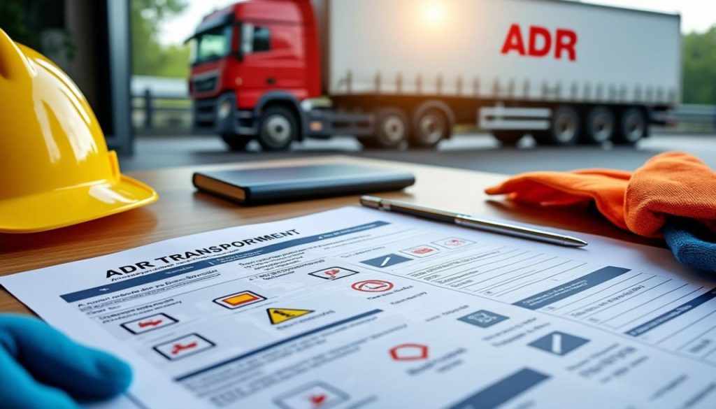Comprendre les exigences du document de transport ADR